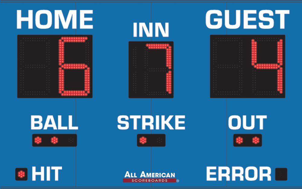 Scoreboard: BA9082 - All American Scoreboards