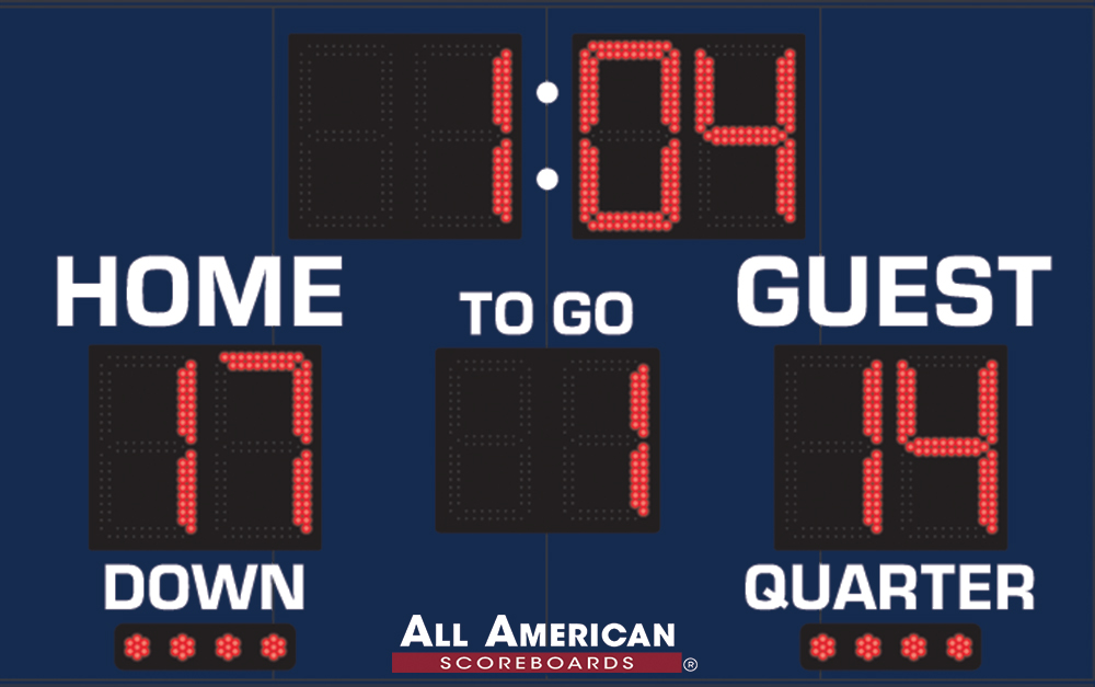 Scoreboard: FB9082 - All American Scoreboards