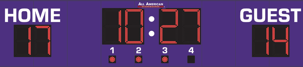 Scoreboard: FB9181 - All American Scoreboards