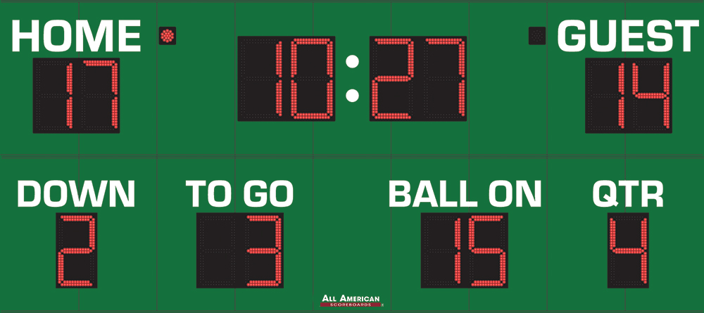 Scoreboard: FB9184 - All American Scoreboards